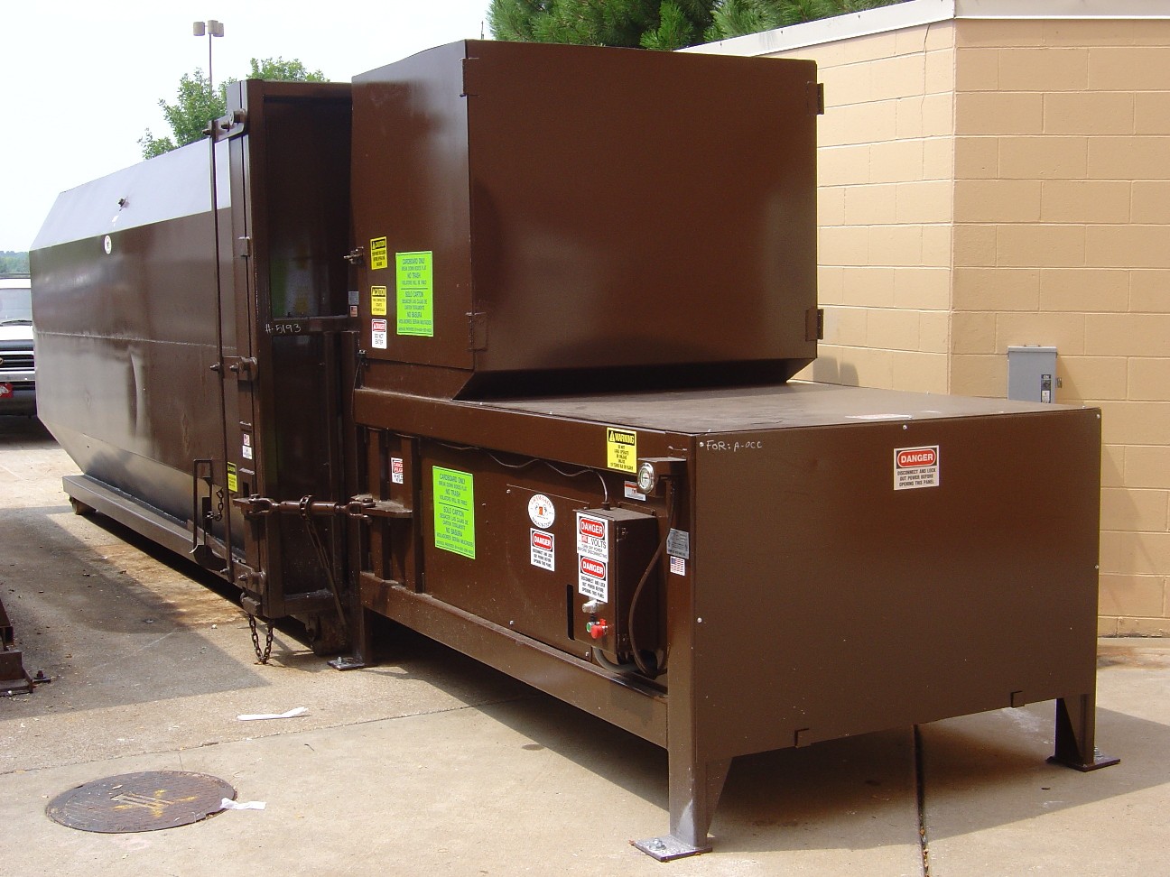 Stationary Compactors - Main DO NOT USE